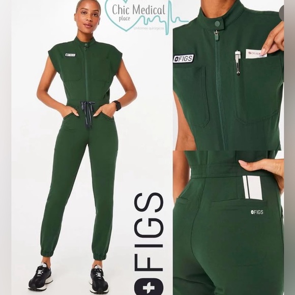 Figs | Pants & Jumpsuits | Figs Rafaela Cargo Scrubjumpsuit British ...